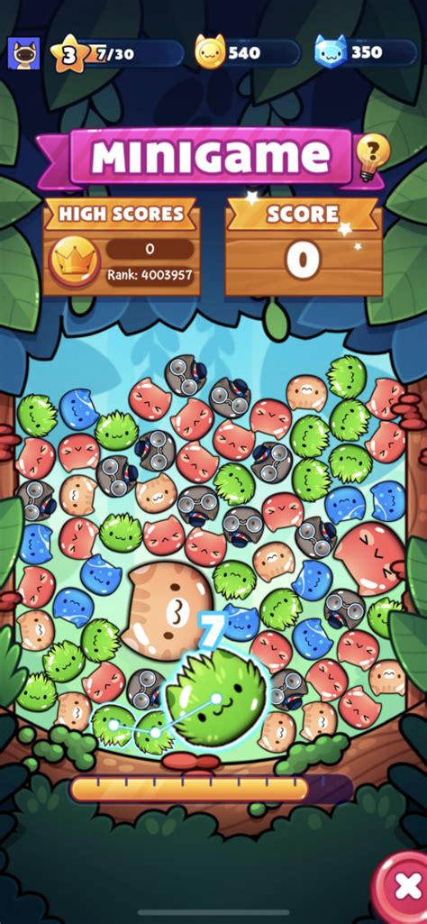 Cat Game Game UI Database