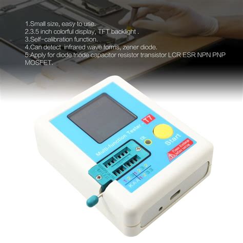 Lcr T7 Transistor Tester Tft Diode Triode Kapazitä Vicedeal