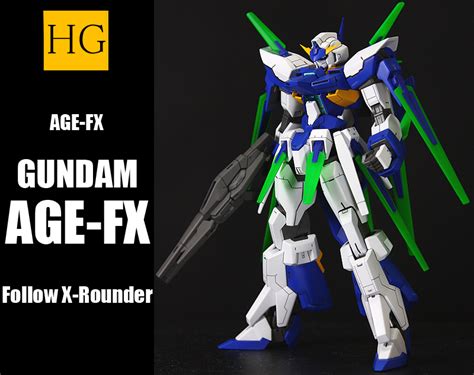 Gundam Guy Hg 1144 Gundam Age Fx Burst Mode Custom Build