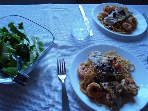 De La Cocina De Ximena Filete De Huachinango Sobre Pasta Bavette Con