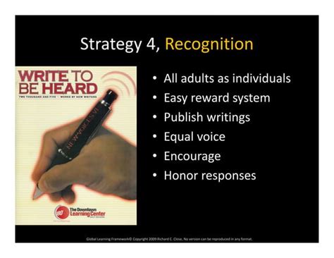 Part Learning Center Framework By Richard C Close PPT