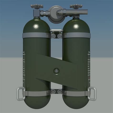 3d File Stalker Open Cycle Breathing Apparatus Explorer 3 Video Game Props Cosplay・3d