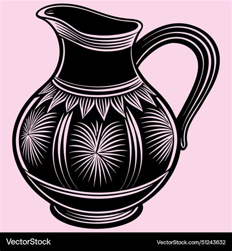 Jug Royalty Free Vector Image Vectorstock