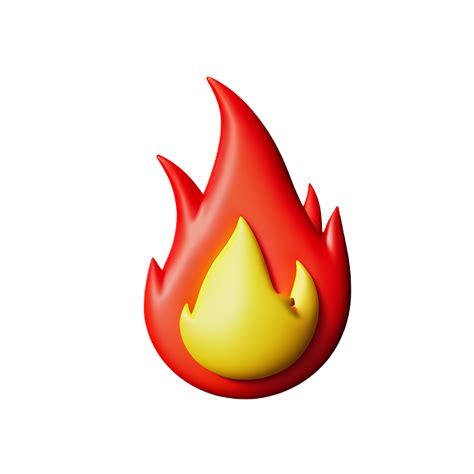 Fire 3d Illustration Icon 28239057 Png