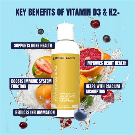 Liposomal Vitamin D3 And K2