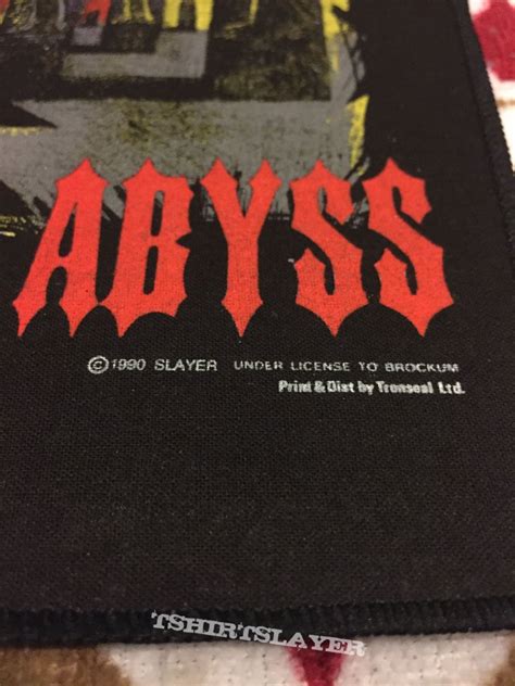 Slayer Slayer Backpatch Patch Infestdeads Tshirtslayer