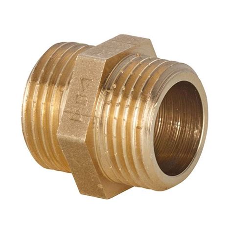 Machón Roscado Para Tubos Ibp M M 3 8 Latón 8280 M030000