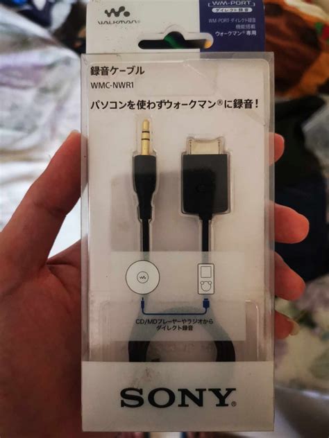Authentic Sony Walkman Cable Video Gaming Gaming Accessories Cables And Chargers On Carousell
