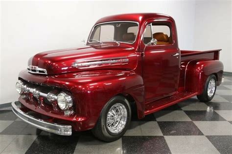 Classic Vintage Chrome Short Bed Truck Wire Wheels Edelbrock Custom