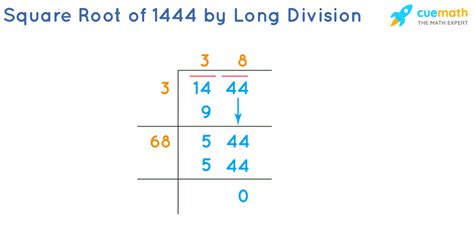 Square Root Of 1444 How To Find Square Root Of 1444 [solved]