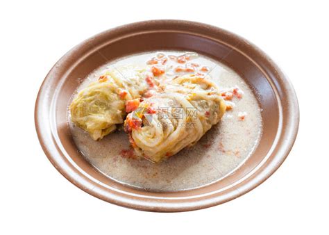 俄罗斯美食白色背景中隔离的陶瓷板高清图片下载 正版图片504059670 摄图网