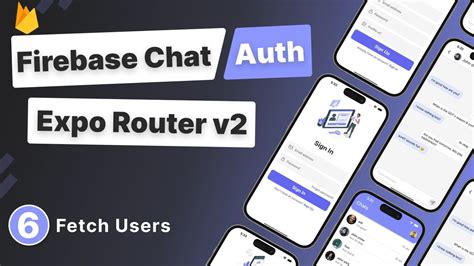 Build A React Native App With Firebase Auth And Chat 6 Fetch Users Youtube