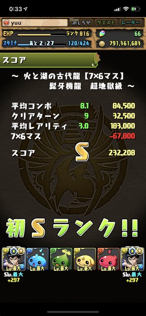 火と湖の古代龍 Sランク・安定周回ノーコン攻略パーティー パズドラ初心者攻略com
