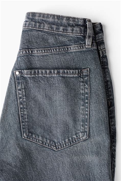 Curvy Fit Slim High Jeans Dark Denim Blue Ladies Handm Gb