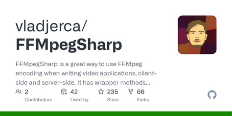 Github Vladjercaffmpegsharp Ffmpegsharp Is A Great Way To Use Ffmpeg Encoding When Writing