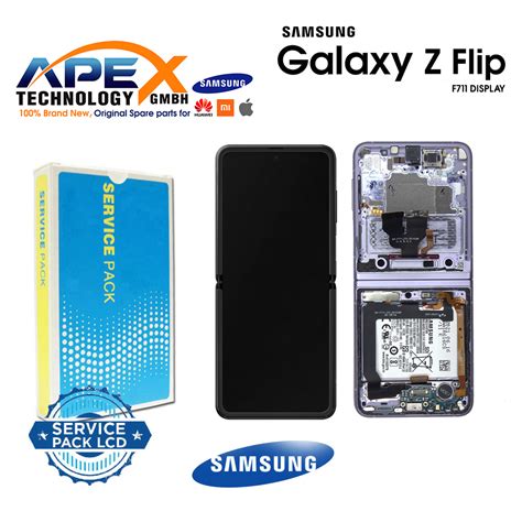 Samsung Galaxy Z Flip 3 5G SM F711 2021 Lcd Display Screen Touch