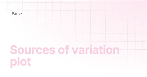 Sources Of Variation Plot Multiomics Software