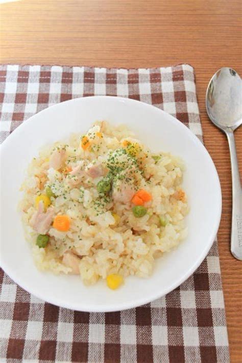 スイッチオンで本格仕上げ♪炊飯器で作る「チキンピラフ」レシピ フーディストノート レシピ 料理 レシピ チキンピラフ
