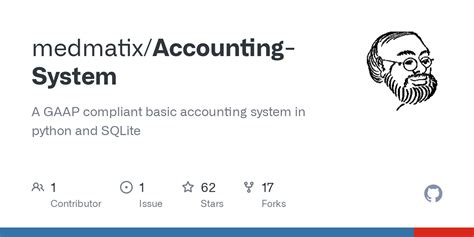 Github Medmatixaccounting System A Gaap Compliant Basic Accounting