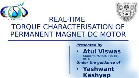 Pdf Real Time Torque Characterisation Of Permanent Magnet Dc Motors