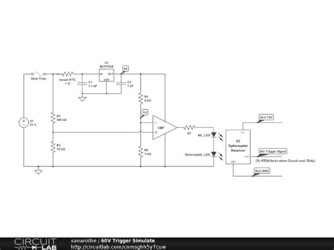 60v Trigger Simulate Circuitlab