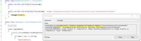 Debugging Wpf Data Bindings Archi Lab