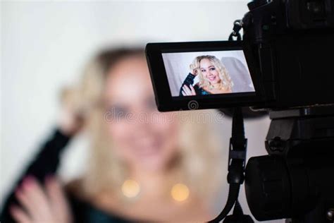 Behind The Scenes Of Professional Studio Shooting Model Posing For The