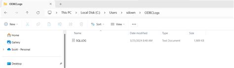 odbc tracing log i cannot create one for mariadb support to examine