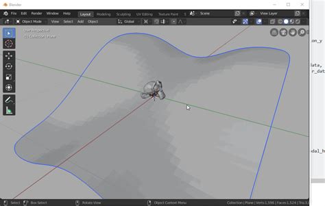 Python How To Move Object While Tracking To Mouse Cursor With A Modal
