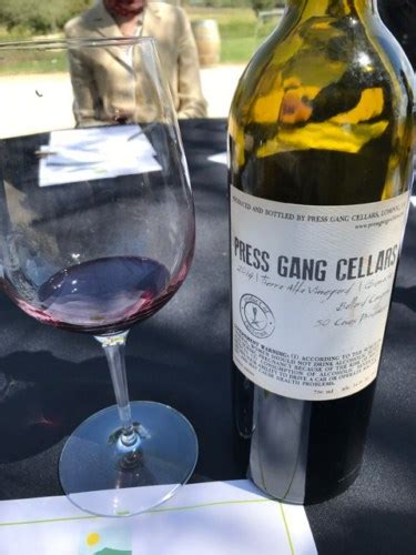 2019 Press Gang Tierra Alta Vineyard Grenache Vivino US