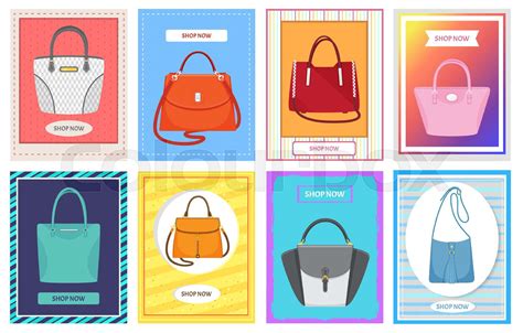 Taske Pose Feminine Stock Vektor Colourbox