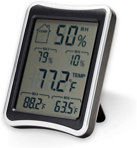 Snapsafe Higrómetro Digital 75909 Monitor De Temperatura Y Humedad