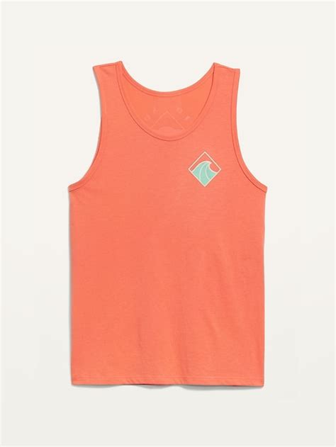 Old Navy Soft Washed Graphic Tank Top For Men