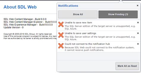 Database The Sql Server Edition Of The Target Server Is Unsupported
