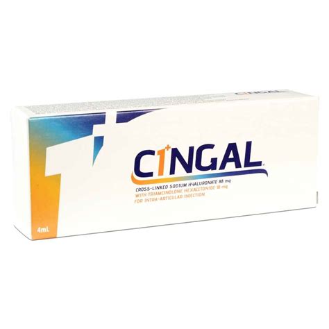 Cingal Susp Inj Intra Articular Seringa 4ml
