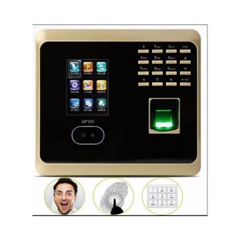 Zkt Uf100 Facial Recognition And Biometric Fingerprint Attendance Machine With Wi Fi Konga