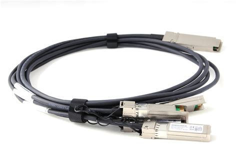 Dac Qsfp 4sfp28 25g 1m Dell Emc Compatible 1 Metre 100g Qsfp28 To