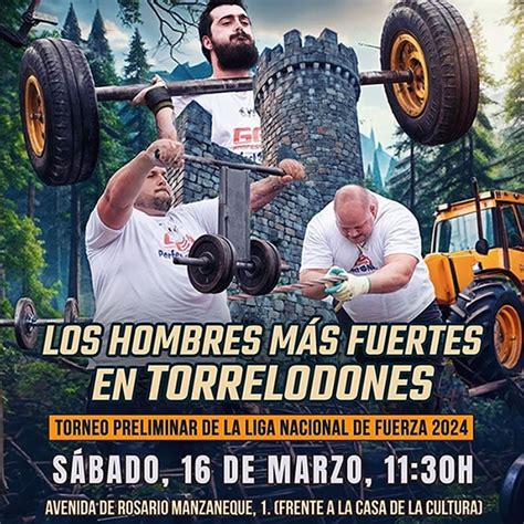 Los hombres más fuertes de España Torneo de la Liga Nacional de