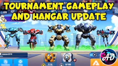 Tournament Gameplay And New Mech For My Hangar MD Mech Arena Robot