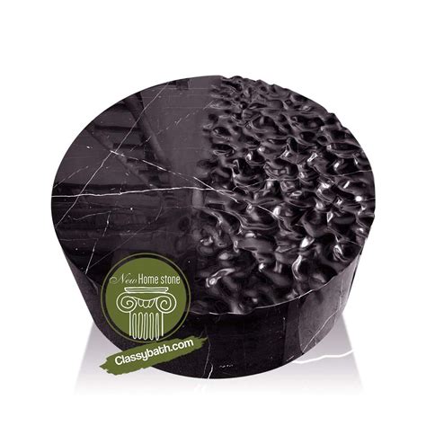 Half Ocean Wave Surface Marble Table Contemporary Marble Art Table