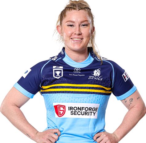 Official Bmd Premiership Profile Of Makenzie Weale For Norths Devils Womens Qrl