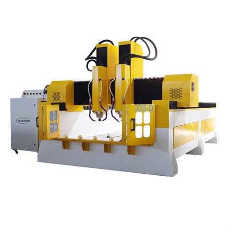 CNC 3D Stone Carving Machine With 4th Axis Rotary IGoldencnc