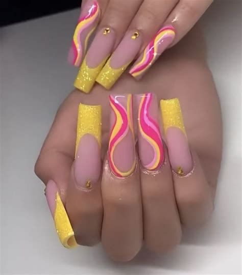Pin By CICI On Nails Acrylic Nails Stylish Nails Gel Nails