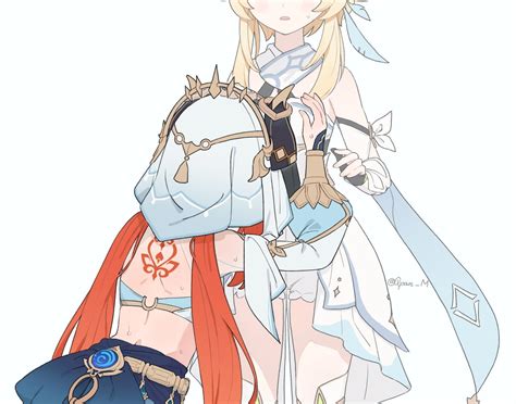 Nilou Wants Lumine ~ Genshin Impact Rwholesomeyuri