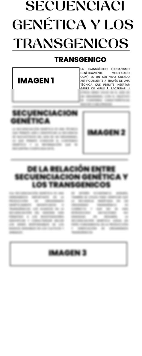 SOLUTION Secuenciaci Gen Tica Y Los Transgenicos Studypool