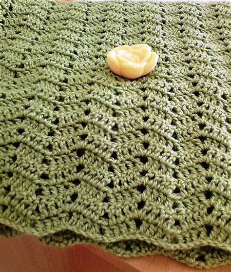 Háčkovaná Deka Olivovozelená Dekora15 Sashesk