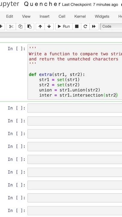 Python Compare Strings Find Unmatched Characters Youtube
