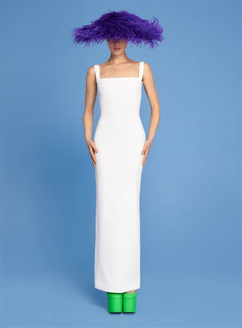 The Joni Maxi Dress In Cream Solace London