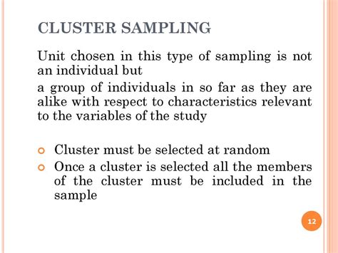 SAMPLING OUTLINE Sampling Concept And Terminologies Why Sampling Ppt Download