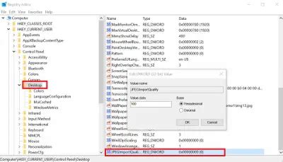 Disable Wallpaper Compression Improve Image Quality In Windows